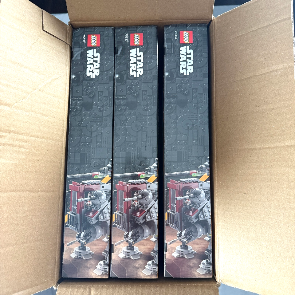 Lego Star Wars AT-TE Walker Set 75337 Original Factory Box (Set of 3 ...