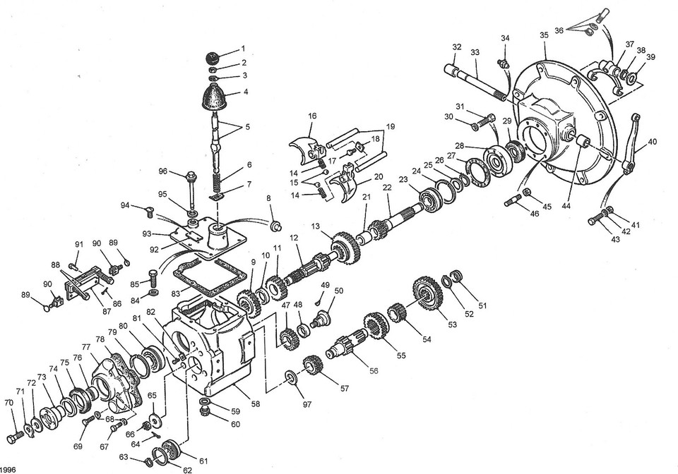 Gearbox Interlock Assy THWAITES BENFORD TEREX Dumper 40M Spare Part ...