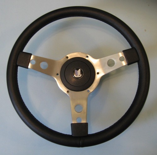 New 14" Vinyl Steering Wheel & Hub Adaptor Triumph TR4 TR250 TR6 | eBay