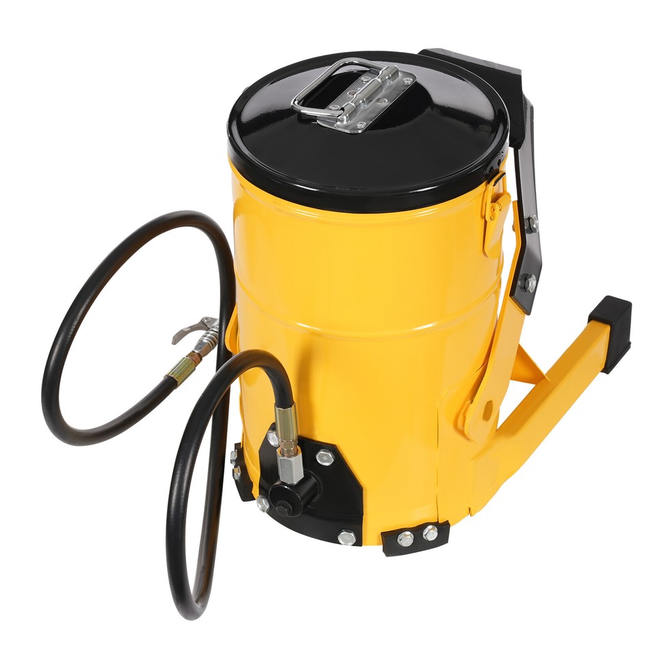 High-Pressure Foot-Operated Grease Pump, Floorstanding 10L/2.64Gal ...