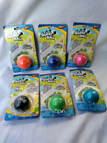 VTG WHAM-O Original SuperBall Whamo Bouncing BALL Zectron Rubber Sz 1.5 ...