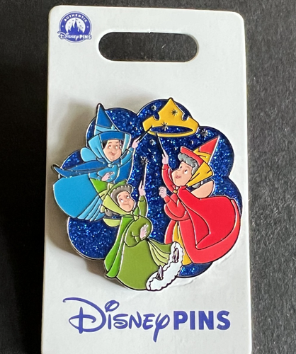 Three Good Fairies Merryweather Flora Fauna - Sleeping Beauty Disney ...