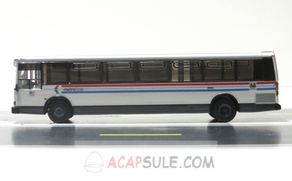 WMATA Route 16S to Pentagon 1980 Grumman 870 Transit Bus 1/87 Scale ...