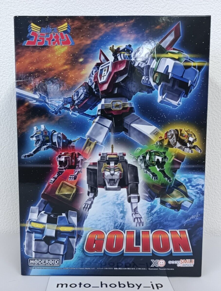 NEW Good Smile Company MODEROID Voltron Golion Plastic Model Kit Japan ...