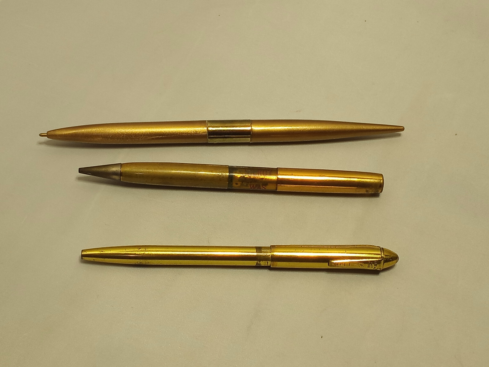 Lot of 3 Vintage GoldTone Pens" Kilroy Was Here" | eBay