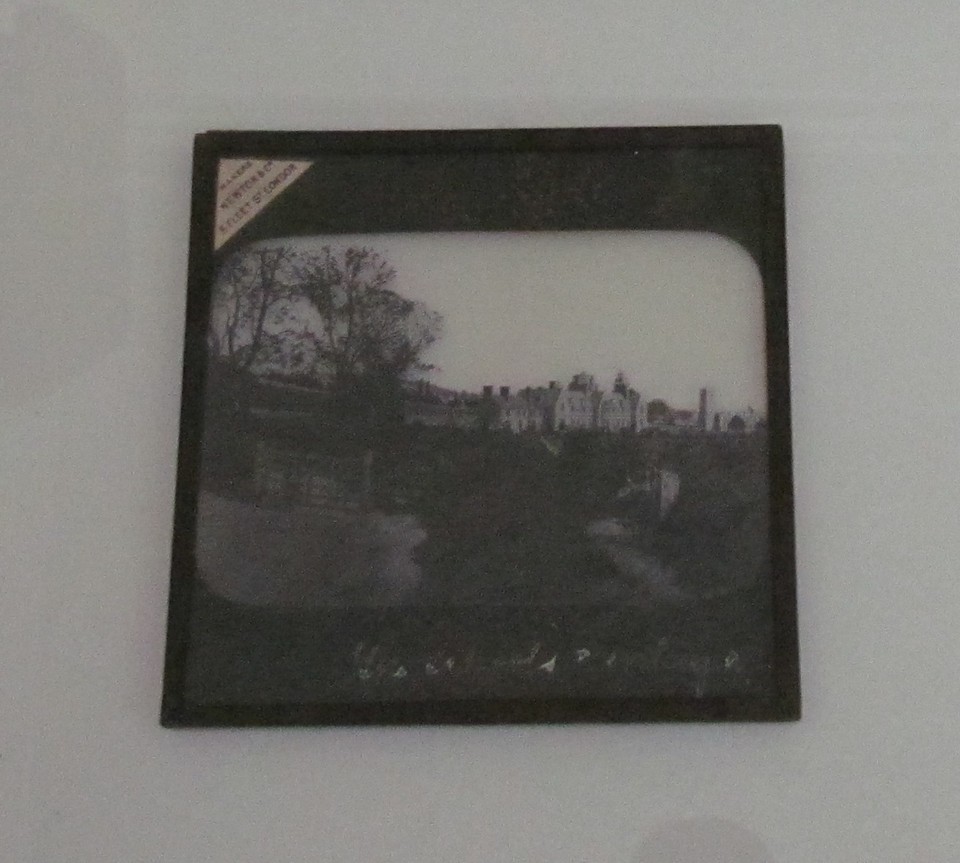 Glass Magic Lantern Slide HOWELLS SCHOOL AT DENBIGH C1890 VICTORIAN ...