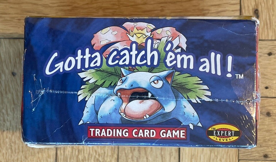 + Pokemon Shadowless Empty Green Winged Charizard Booster Box | eBay