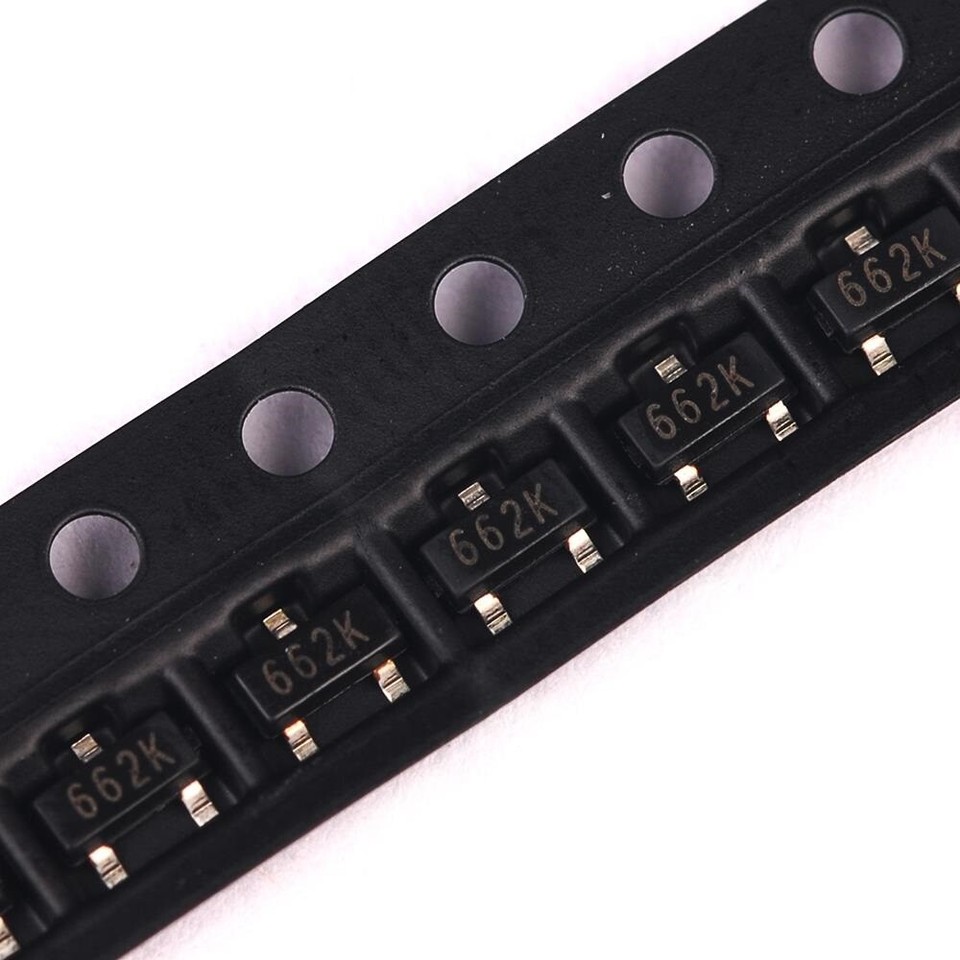10 bis 50 Stück XC6206P332MR 662k 3,3 V/0,5A LDO Voltage Regulator SOT ...