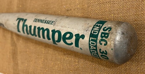 Vtg Worth SBC 30 End Loaded Tennessee Thumper Metal Baseball Bat USA | eBay