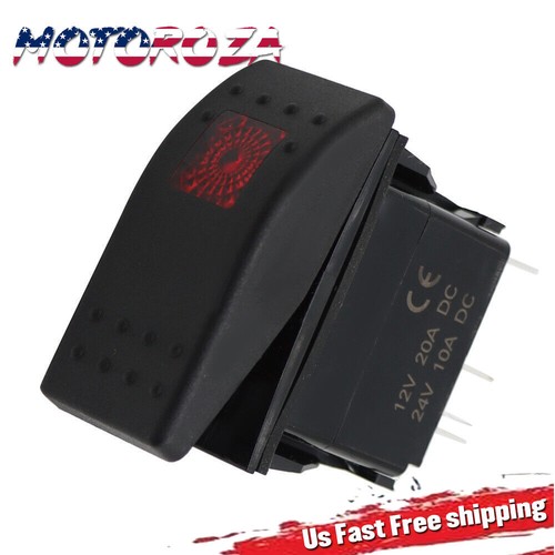 Rocker Start Stop Switch 308-1038 For Onan Cummins RV Generator 5PINS ...