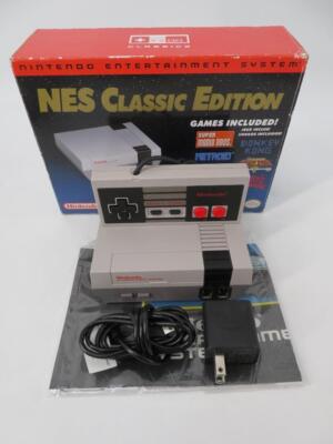Original Nintendo Classic Edition NES Bundle + Controller & Cables ...