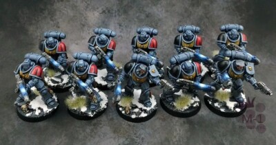 Warhammer 40k Primaris Marines Space Wolves Hellblasters Squad M1 ...
