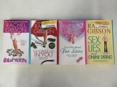COMPLETE SET (4) RACHEL GIBSON Contemporary Romance Books WRITER ...