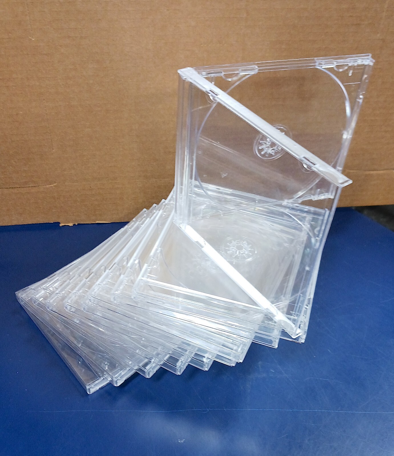 10 (CLEAR TRAY) CD JEWEL CASES 10.4MM | eBay