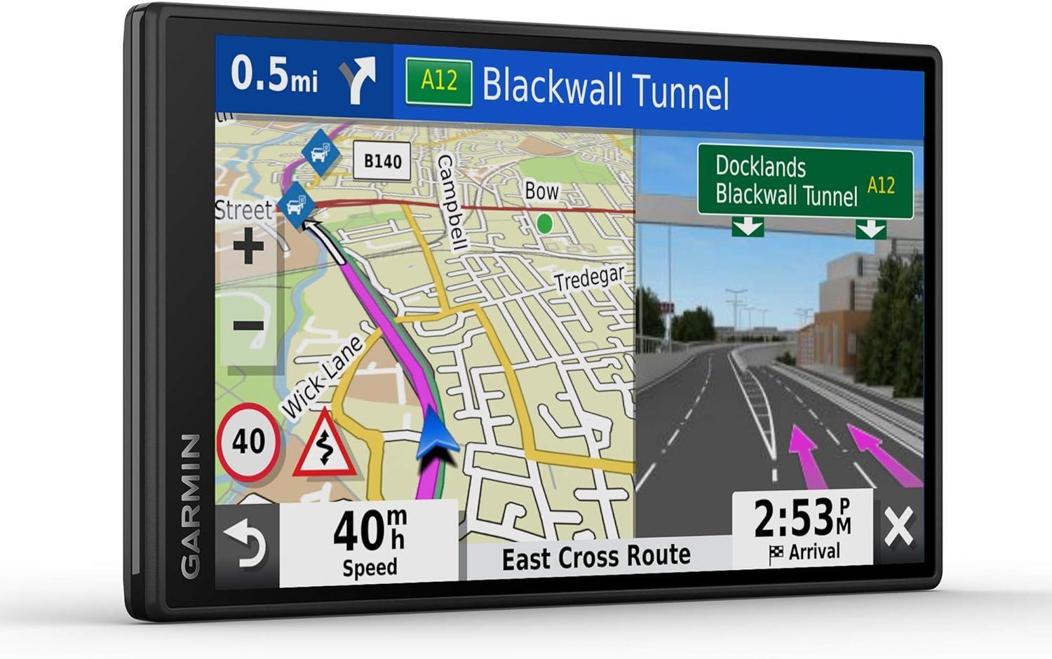 Garmin Drivesmart 65 MT-D Full UK & Europe Mapping 6 Inch Sat Nav ...