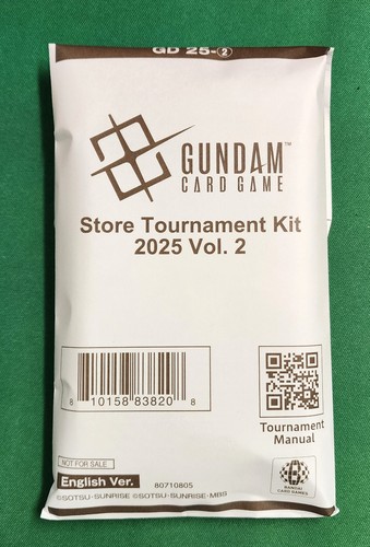 Gundam Card Game Store Tournament Kit 2025 Vol 2 Sealed with Free ...