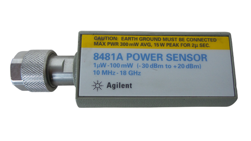 Agilent 8481A Power Sensor 10MHz 18GHz 1uW 100mW - Free Shipping | eBay