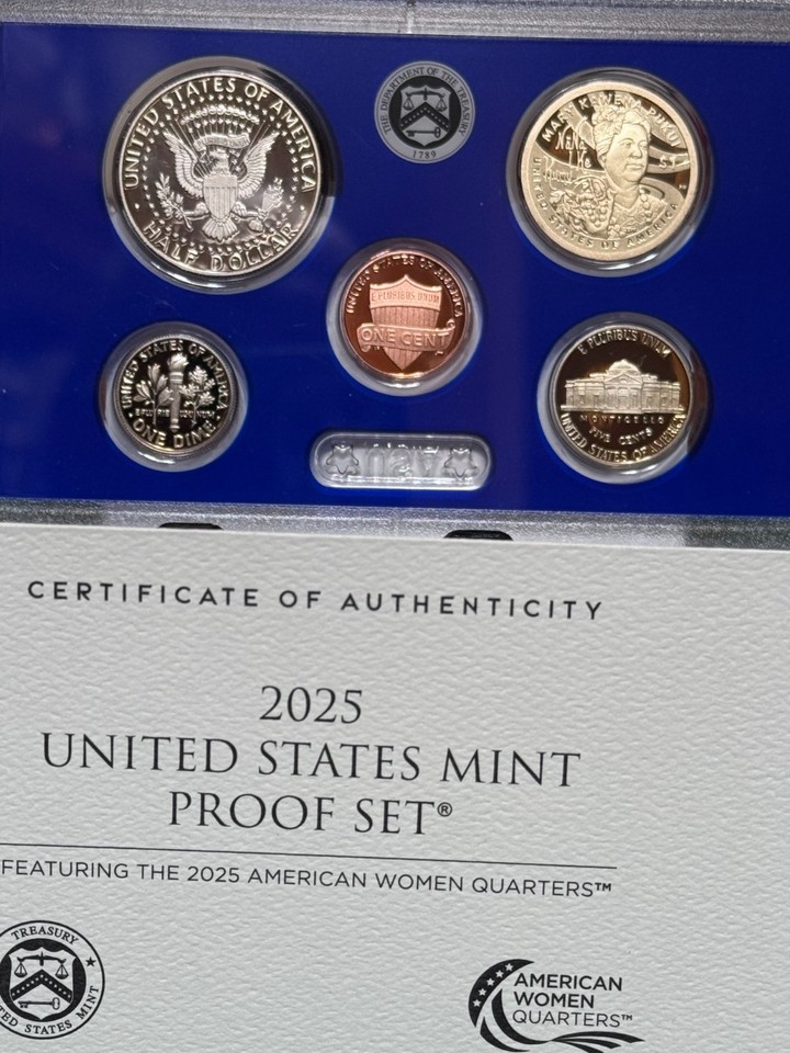 2025 S PROOF SET ORIGINAL BOX AND COA ITS A 10 COINS CLAD SET* | eBay