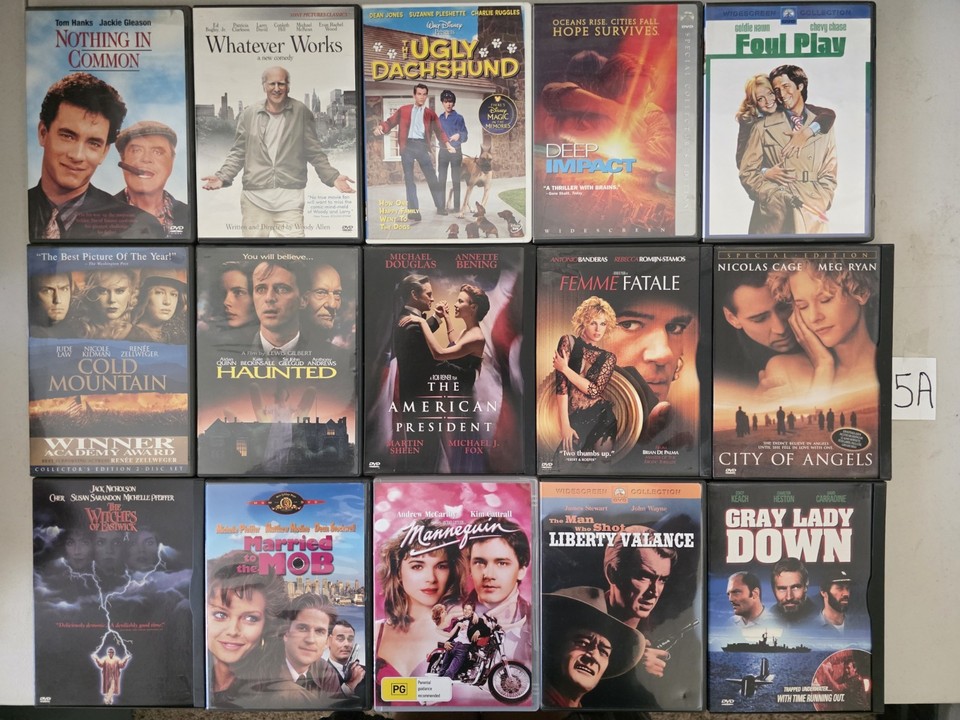 Classic Movie DVDs~~FREE SHIPPING w/ purchase of 4~~#5A | eBay