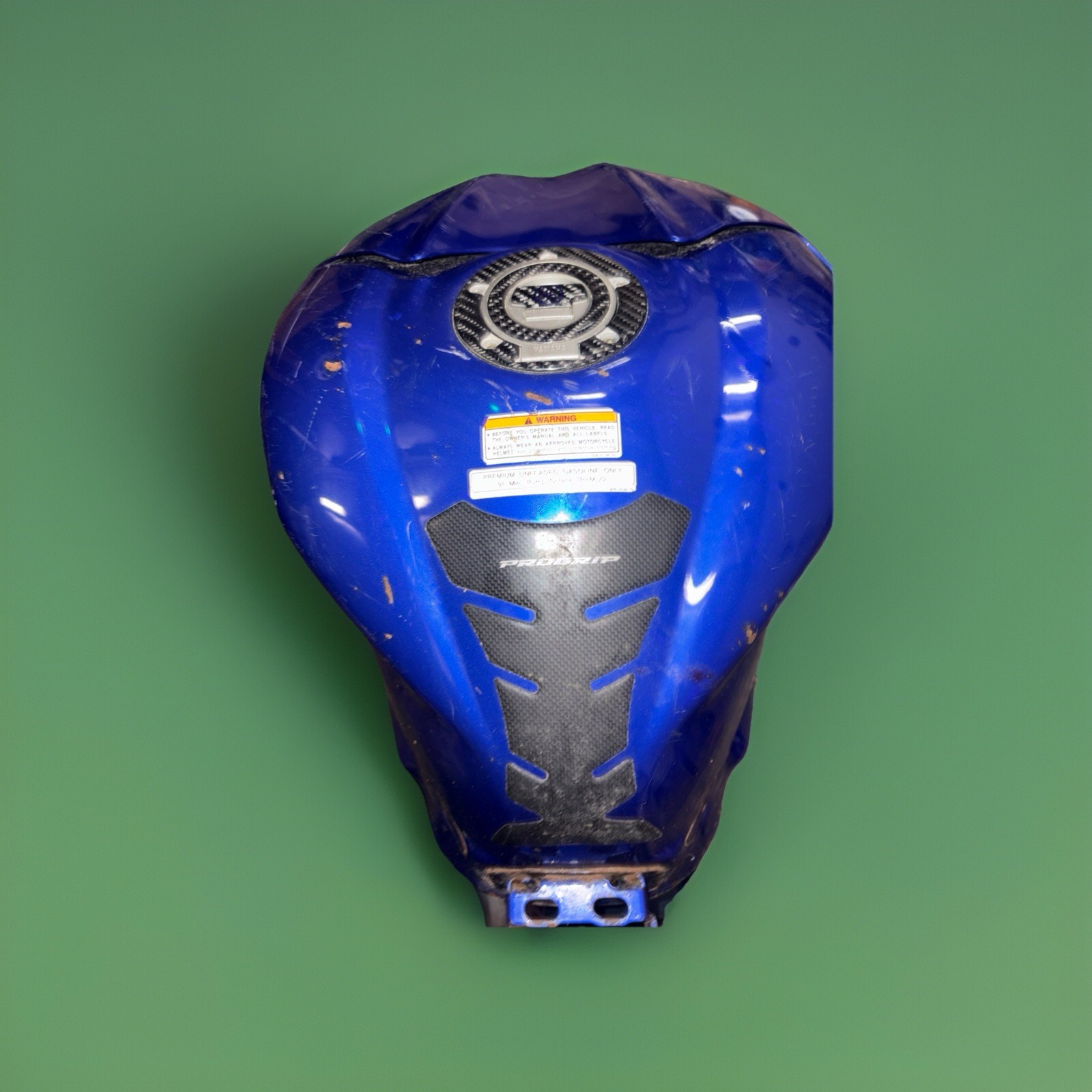 2005 Yamaha YZF R6 Y453) blue gas petrol fuel tank | eBay