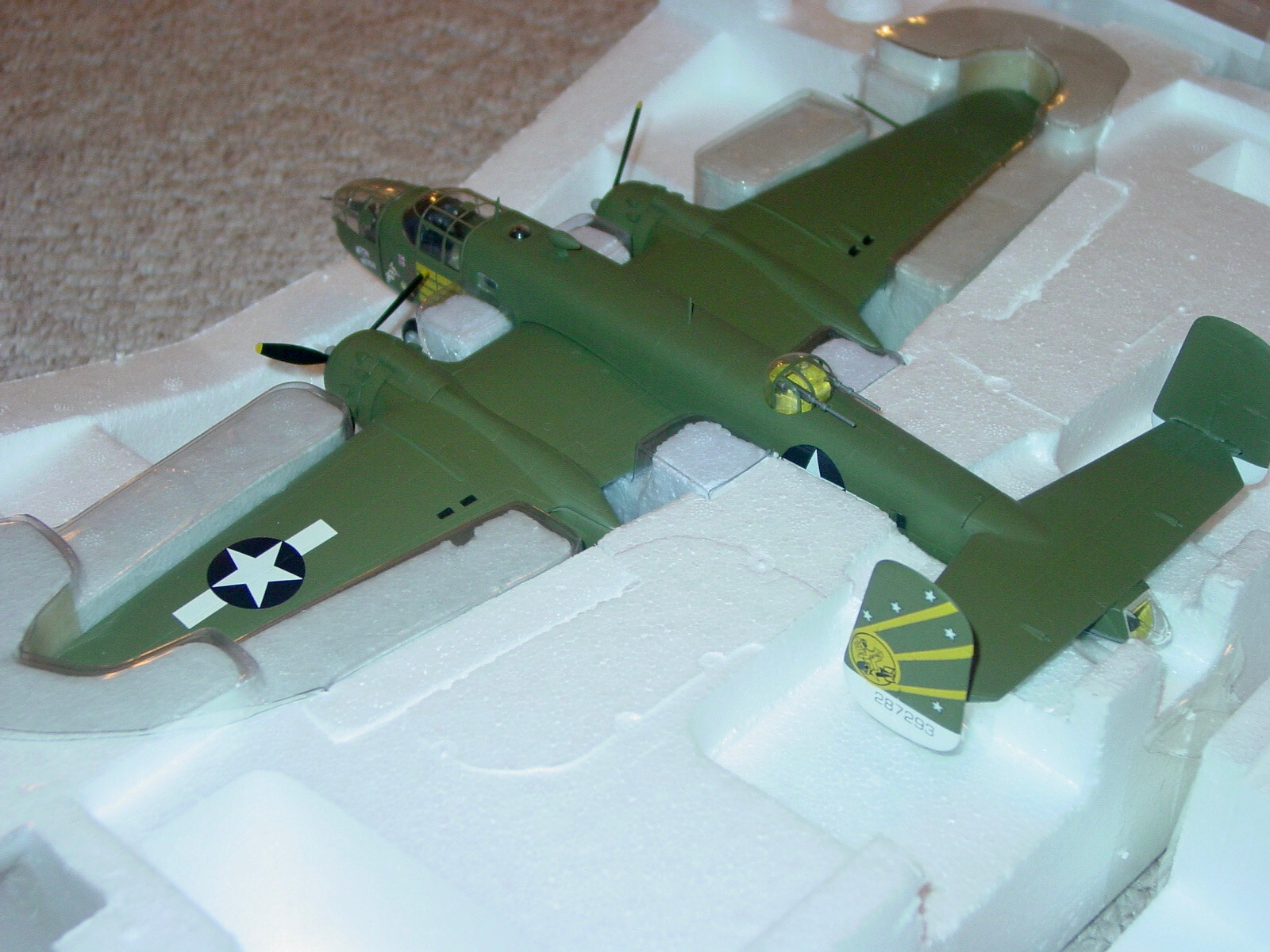 Franklin Mint Armour diecast B-25C Mitchel USAAF "Mitch the Witch ...