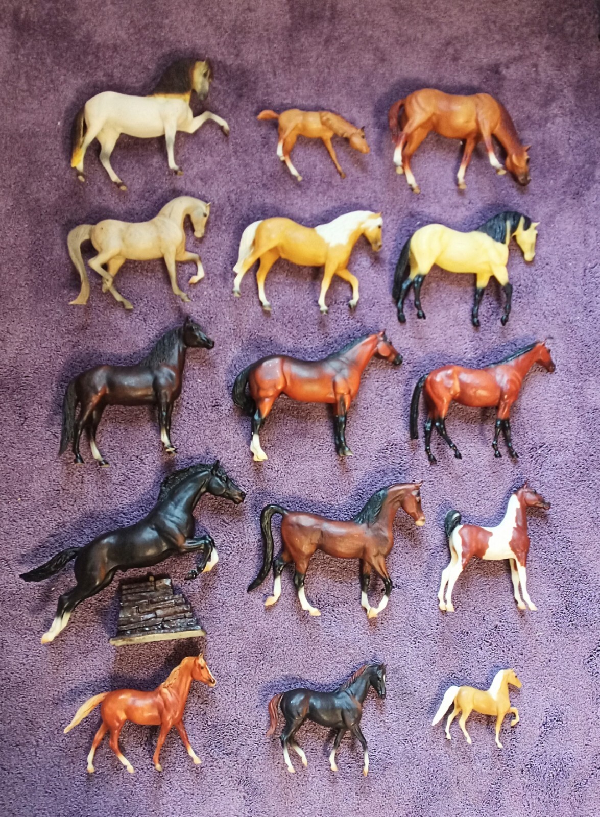 Nice Breyer Collectible Horse Lot - 13 Horses, 11 w/ boxes - Vintage ...