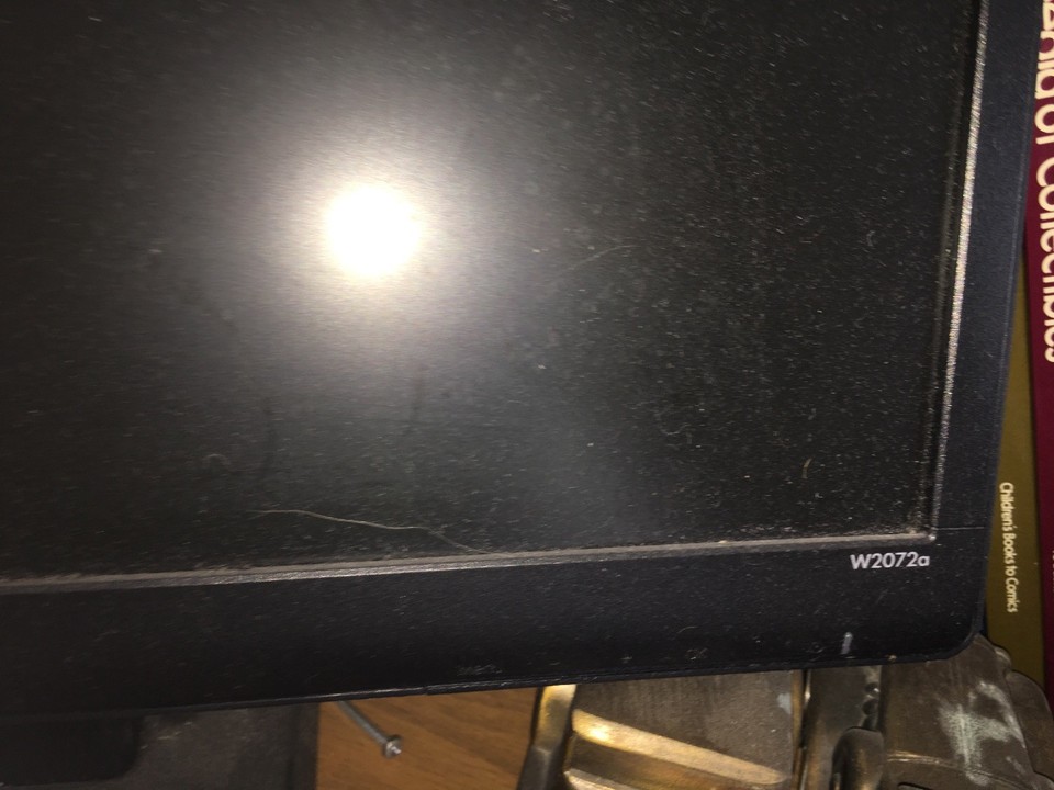 HP W2072a 20" Widescreen LCD Monitor DVI VGA | eBay