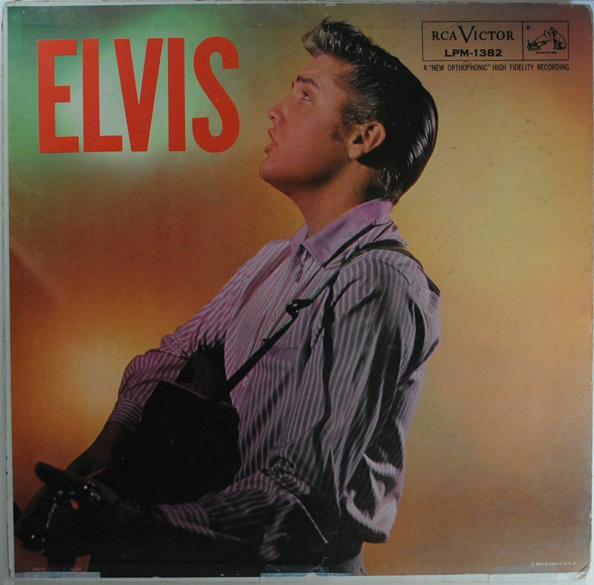 Elvis Presley ‎– Elvis SUPER RARE ORIGINAL 1-ST MONO PRESS LP Record ...