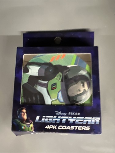 Disney Pixar Buzz Lightyear Coasters - 4pk Coaster Set (NEW) | eBay