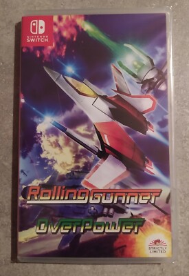 Rolling Gunner + Overpower Nintendo Switch Neuf Sous Blister Rare | eBay