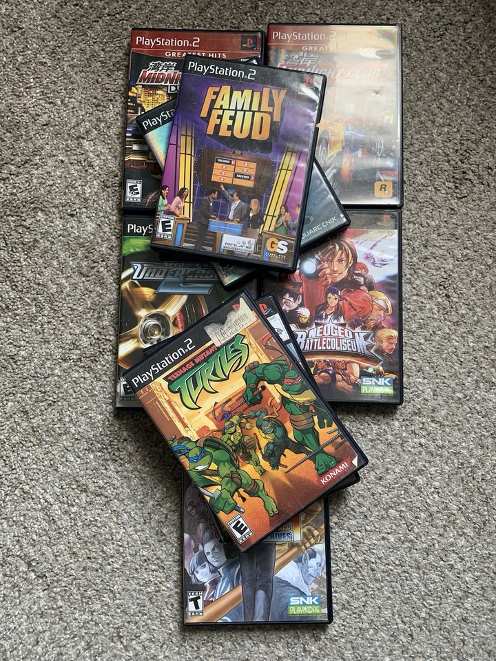 Lot Of 9 PlayStation 2 PS2 Games | eBay