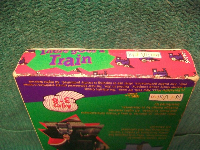 There Goes a Train (VHS, 1994, Includes Toy) for sale online | eBay