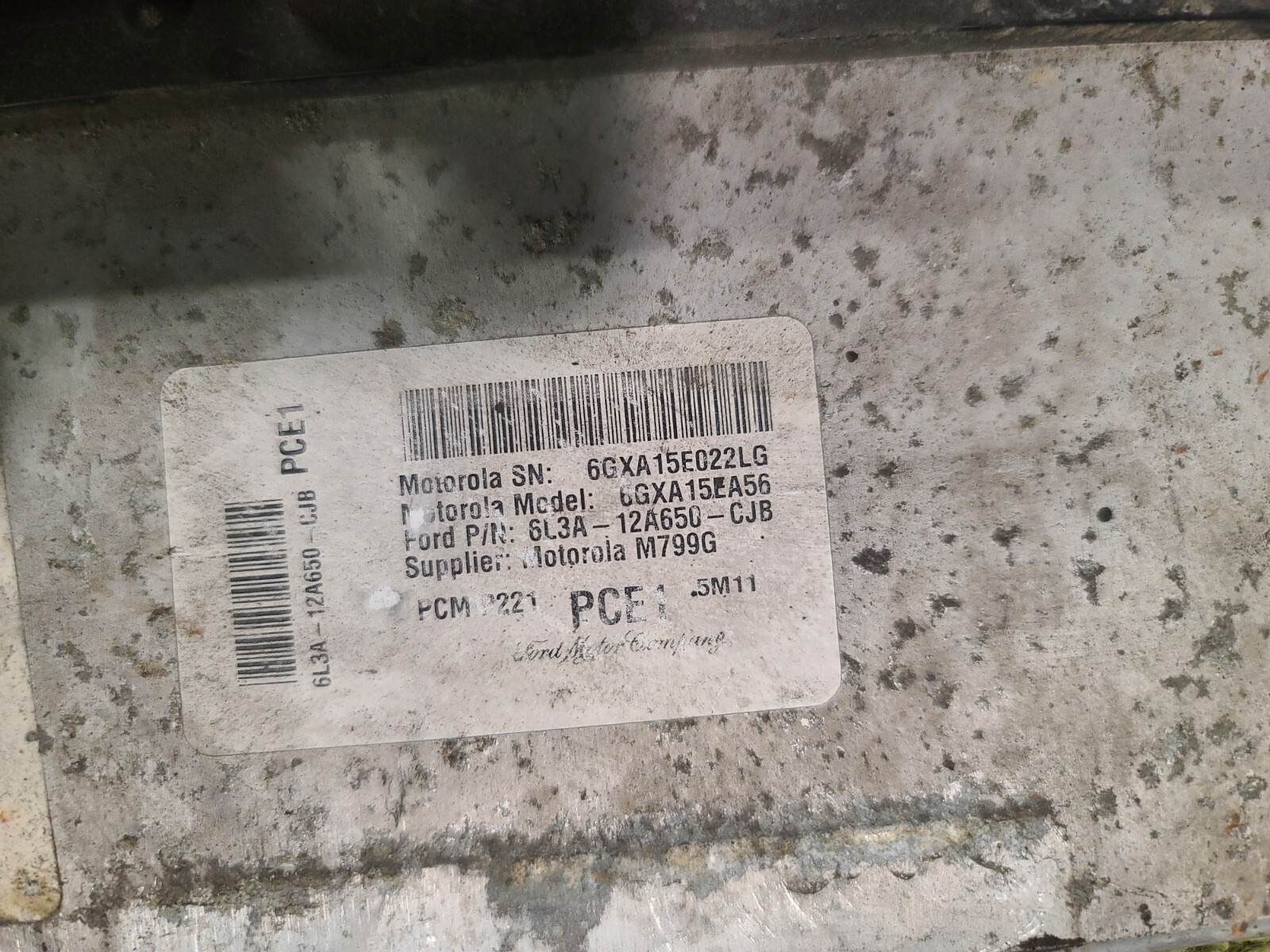 2006 FORD F150 5.4L ENGINE COMPUTER ECU CONTROL MODULE ECM 6L3A-12A650 ...