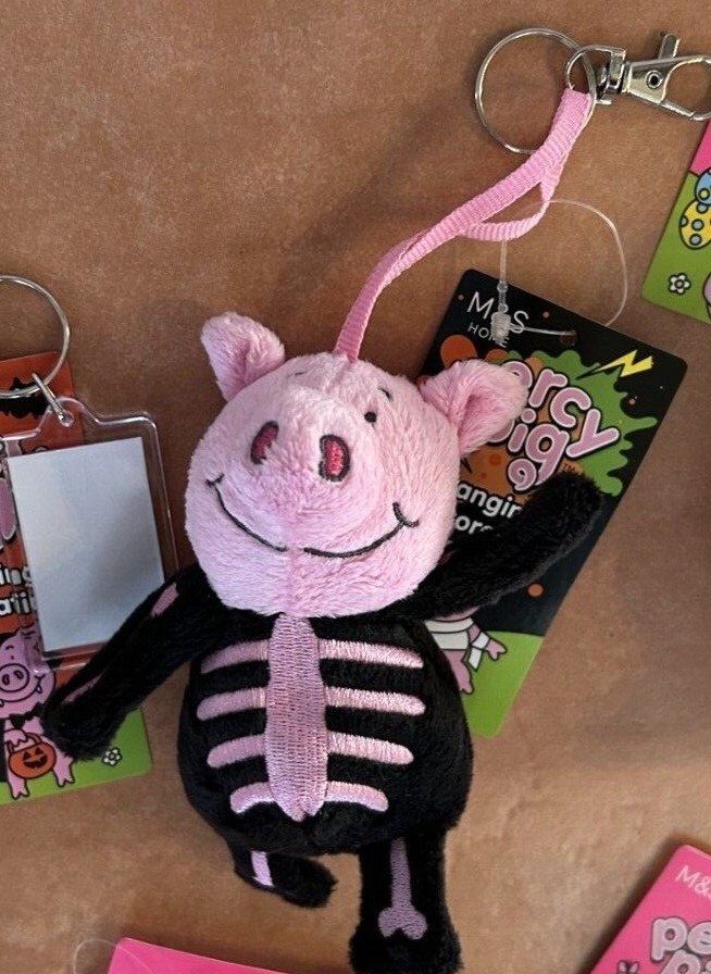 M & S Percy Pig Halloween-Percy tree topper-new Valentine-Birthday ...