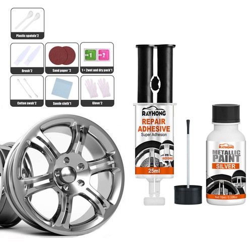 Alloy Wheel Scratch Repair Kit Waterproof Scratch Repair Remover Agent ...