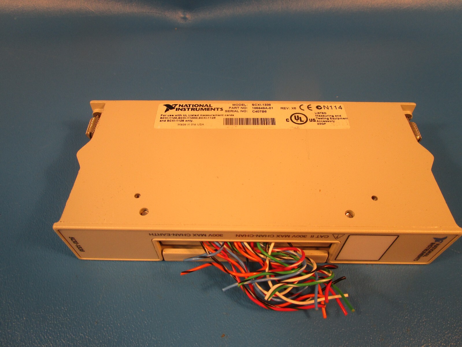 USED NATIONAL INSTRUMENTS SCXI-1303, 32-Channel Isothermal Terminal ...