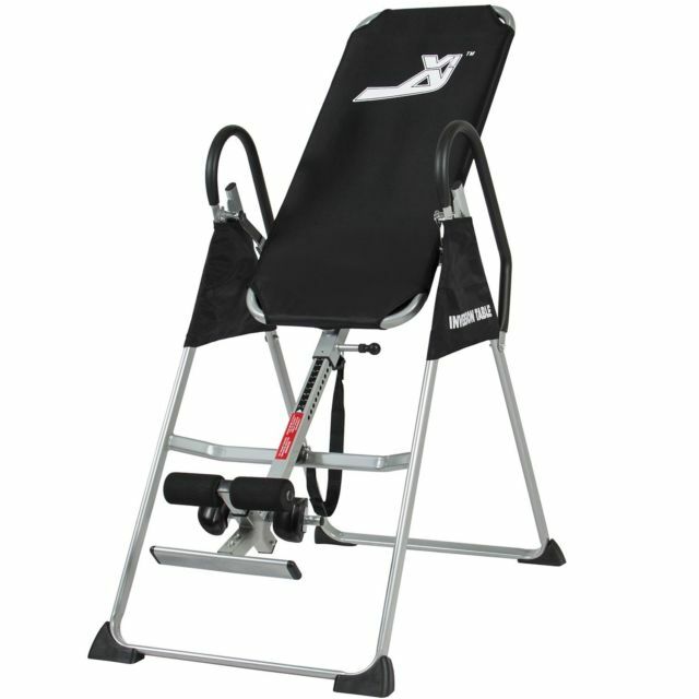 Inversion Table Pro Deluxe Fitness Chiropractic Exercise Back ...