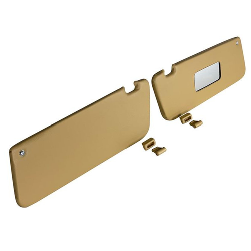 Sun visors with clips For Mercedes R107 W107 C107 Beige 380SL 450SL ...