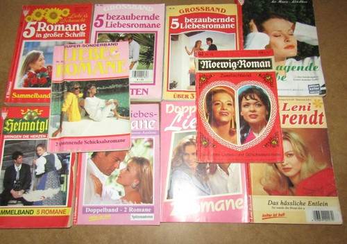 30 Romane um Liebe und mehr, 10 ältere Ausgaben mit 1 bis 5 Geschichten - bk451 | eBay.de