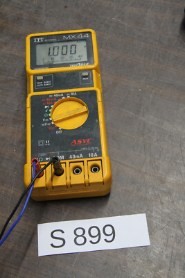 METRIX ITT MX44 MULTIMETER 3.3/4 Digits 4000pts # S899 | eBay