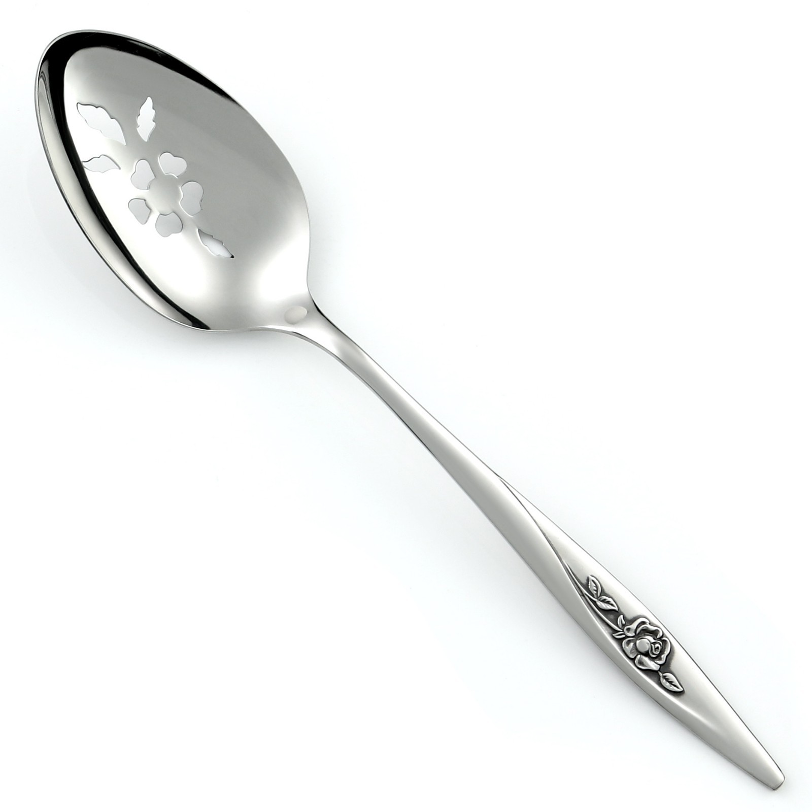 Oneida LASTING ROSE Stainless Oneidacraft Deluxe Glossy Flatware CHOICE ...