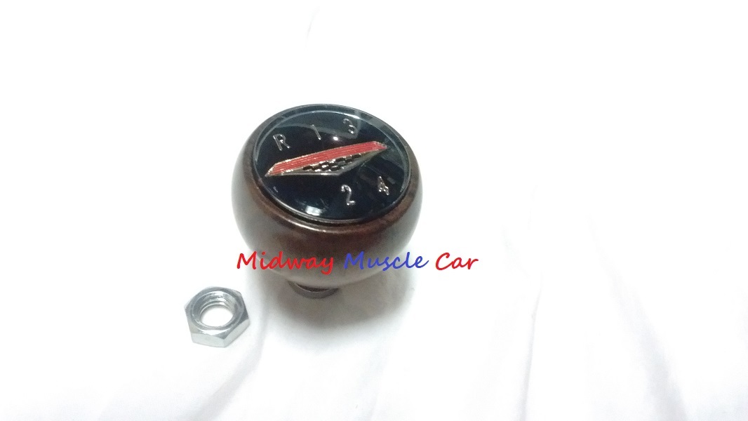 correct 66-68 walnut wood 4 speed shifter knob Pontiac GTO Firebird | eBay