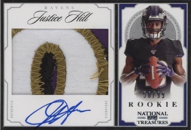 2019 Panini National Treasures - Crossover Rookie Patch Autographs ...