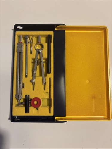 Vintage Rotring Compass Drafting Set , made in Germany | eBay