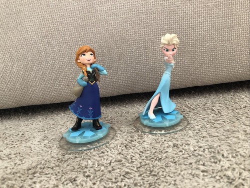 Disney Infinity Elsa and Anna Frozen Figures | eBay UK
