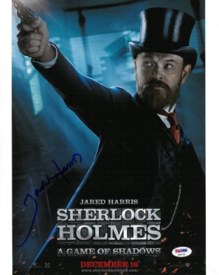 Jared Harris Signed Sherlock Holmes Autographed 11x14 Photo PSA/DNA # ...