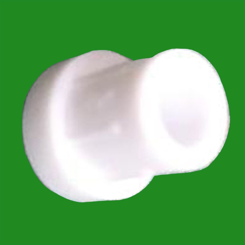10x 6mm Small White Door, Cupboard, Cabinet Stop Buffer Cover Cap ...
