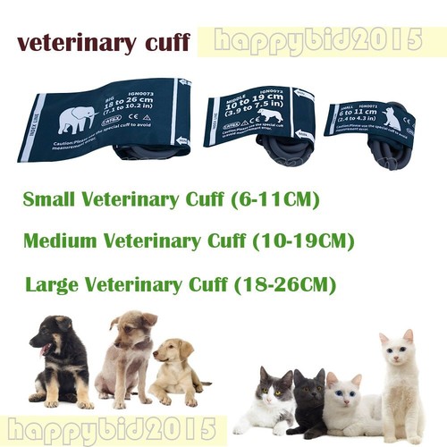 small/medium/ cuffs for Veterinary Blood Pressure Monitor, use, animal ...