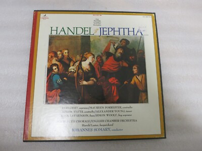 Handel's JEPHTHA 3 LP Vinyl Set 1969 | eBay