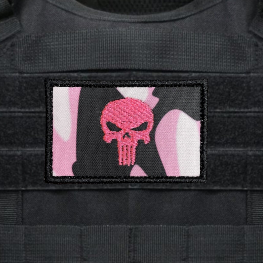 Punisher Morale Patch-Tactical Patch 2X3 Hook and Loop Made in USA | eBay